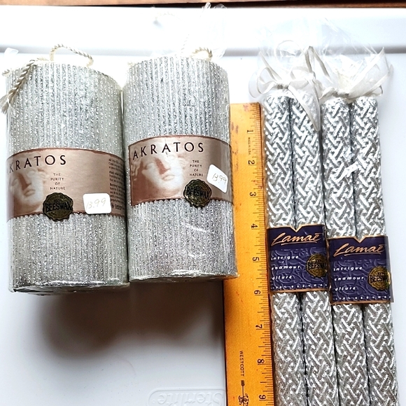 Akratos and Lamae | Accents | Akratos And Lamae Beeswax Silver Glitter ...